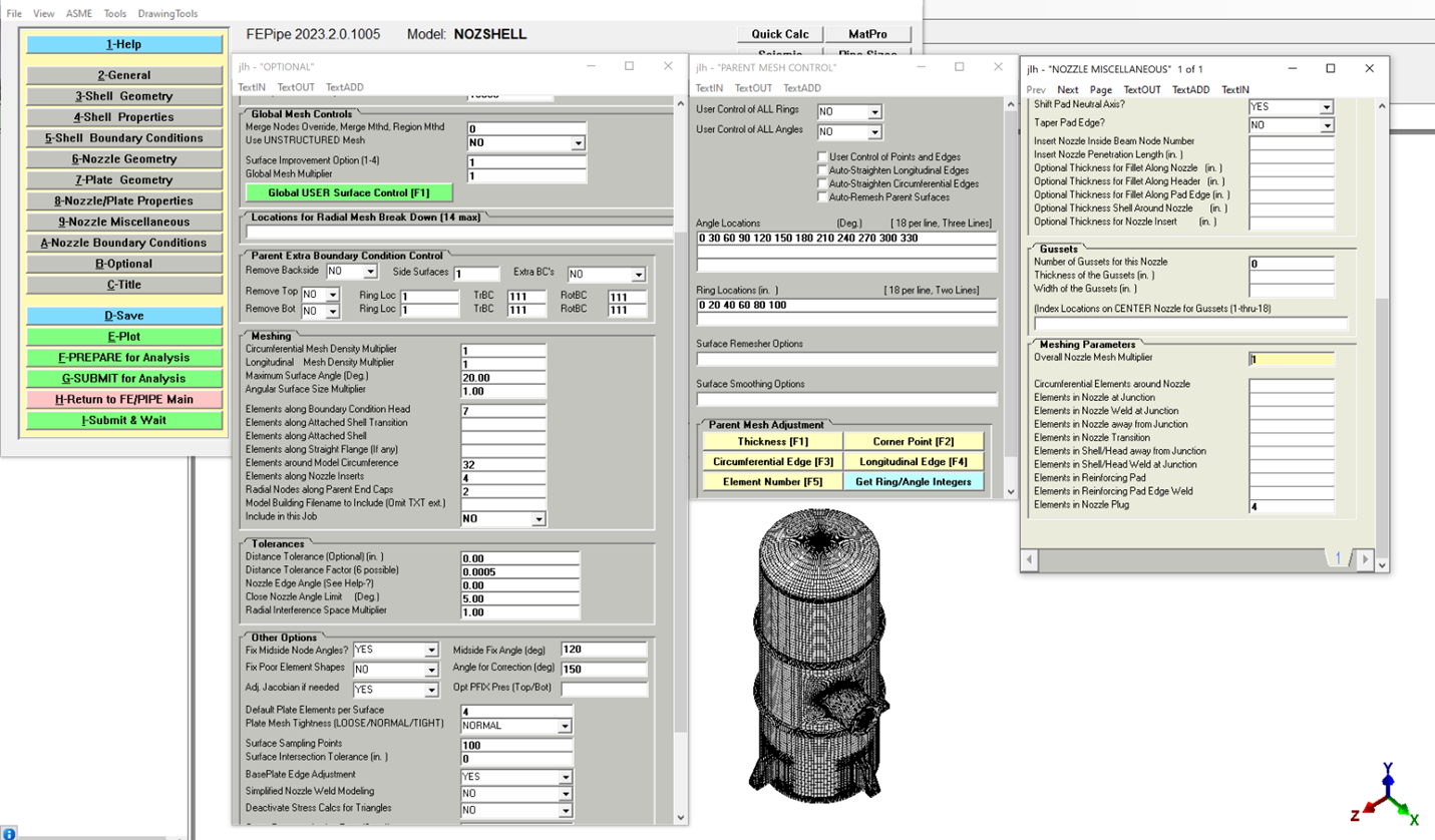 Meshing Services | Paulin Research Group | ASME and FEA Assistance