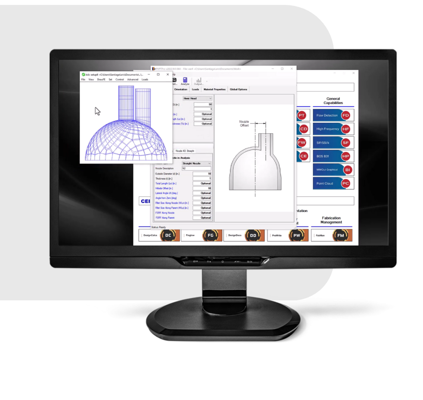 PVPTPro | The Ultimate FEA Program For Nozzles | Paulin Research Group