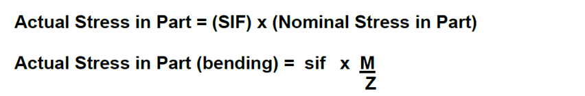 Understanding SIFs, Stiffness, and Allowable Loads